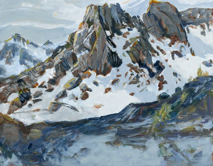 Lee Vining Snow - Carol West Fine Art